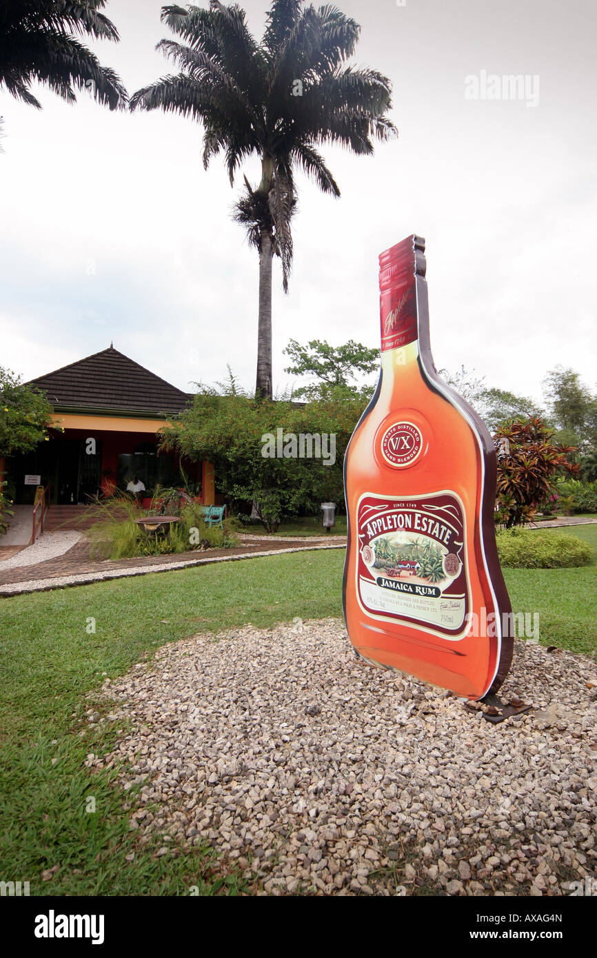 Appleton Rum Factory Exterior Jamaica Stock Photo - Alamy