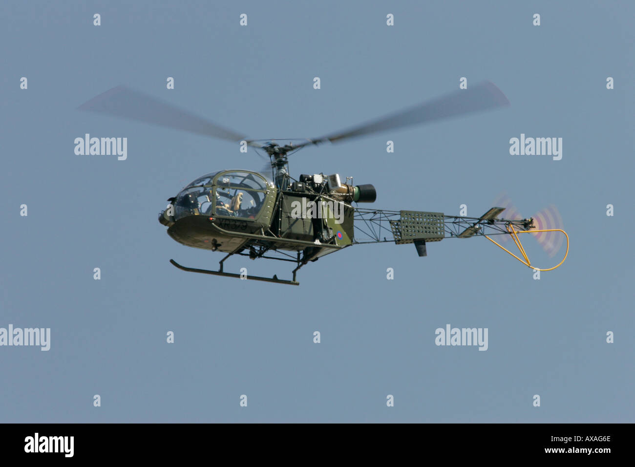 British Army Air Corps Historic Flight XR379 alouette II RIAT 2005 RAF ...