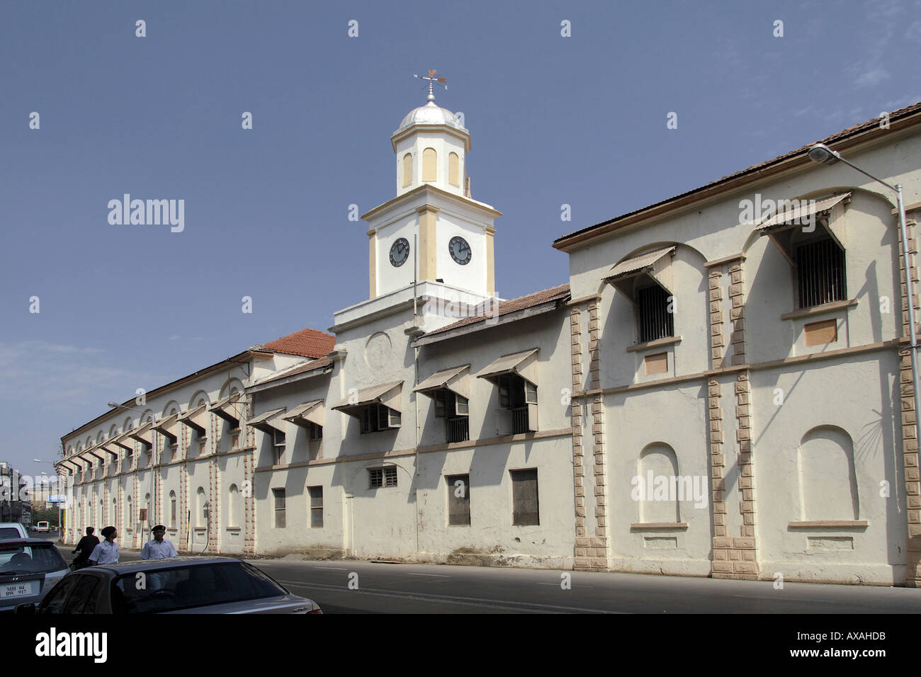 Clock Tower, Naval Dockyards, Lion Gate, Bombay, Mumbai, Maharashtra ...