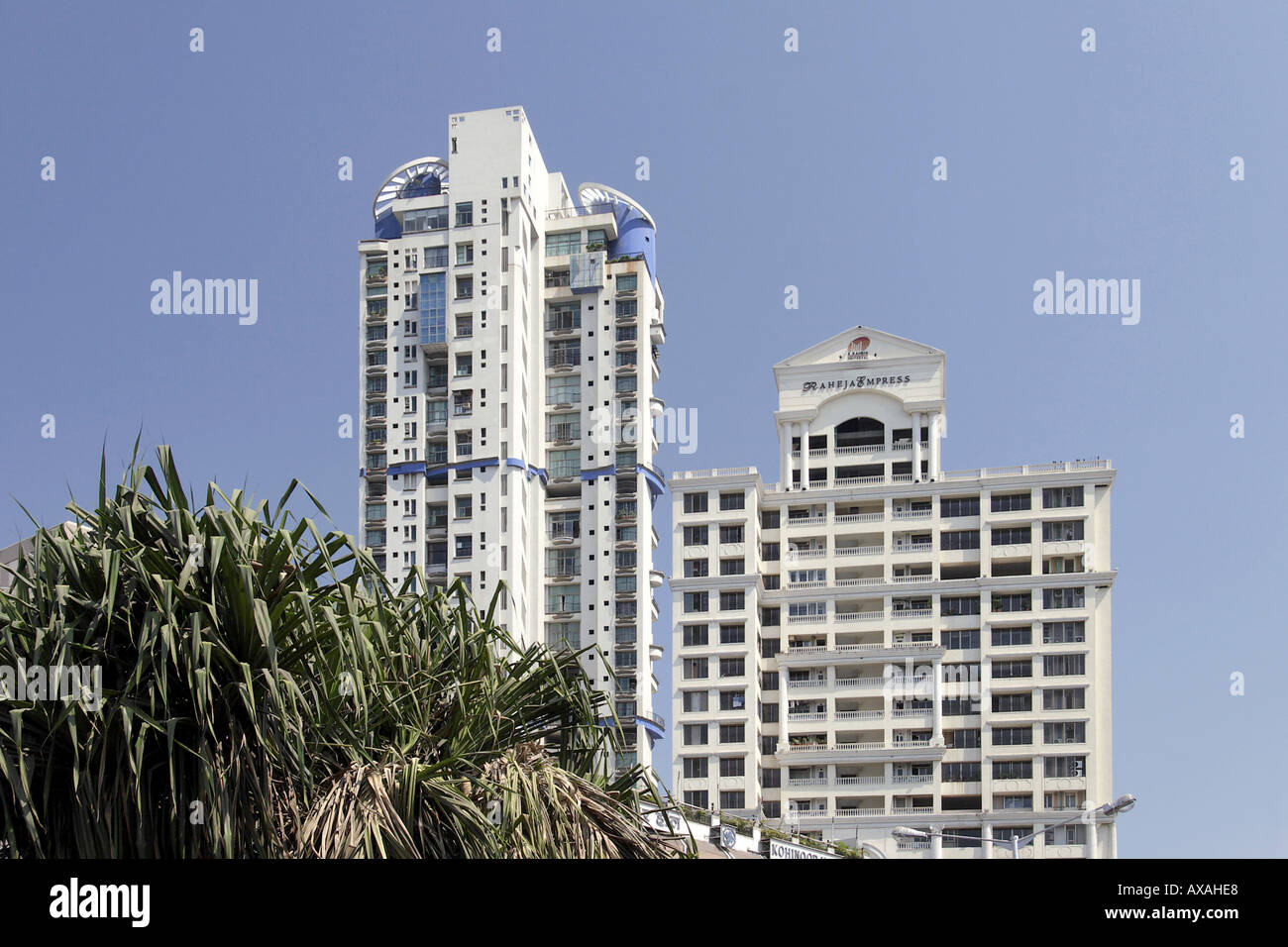 Raheja Empress building Skyscraper Prabhadevi Bombay Mumbai Maharashtra ...