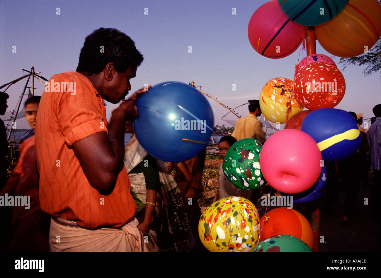 Balloons seller india hi-res stock photography and images - Alamy