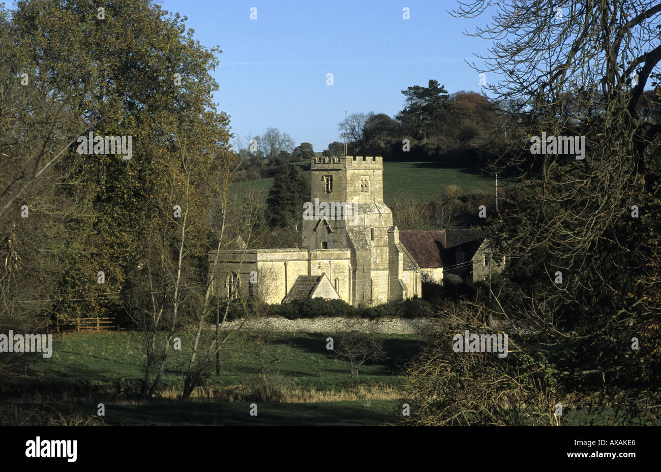 St James the Great Church, Coln St. Dennis, Gloucestershire, England ...