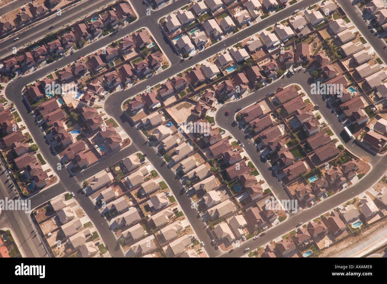 Aerial las vegas suburbs hi-res stock photography and images - Alamy
