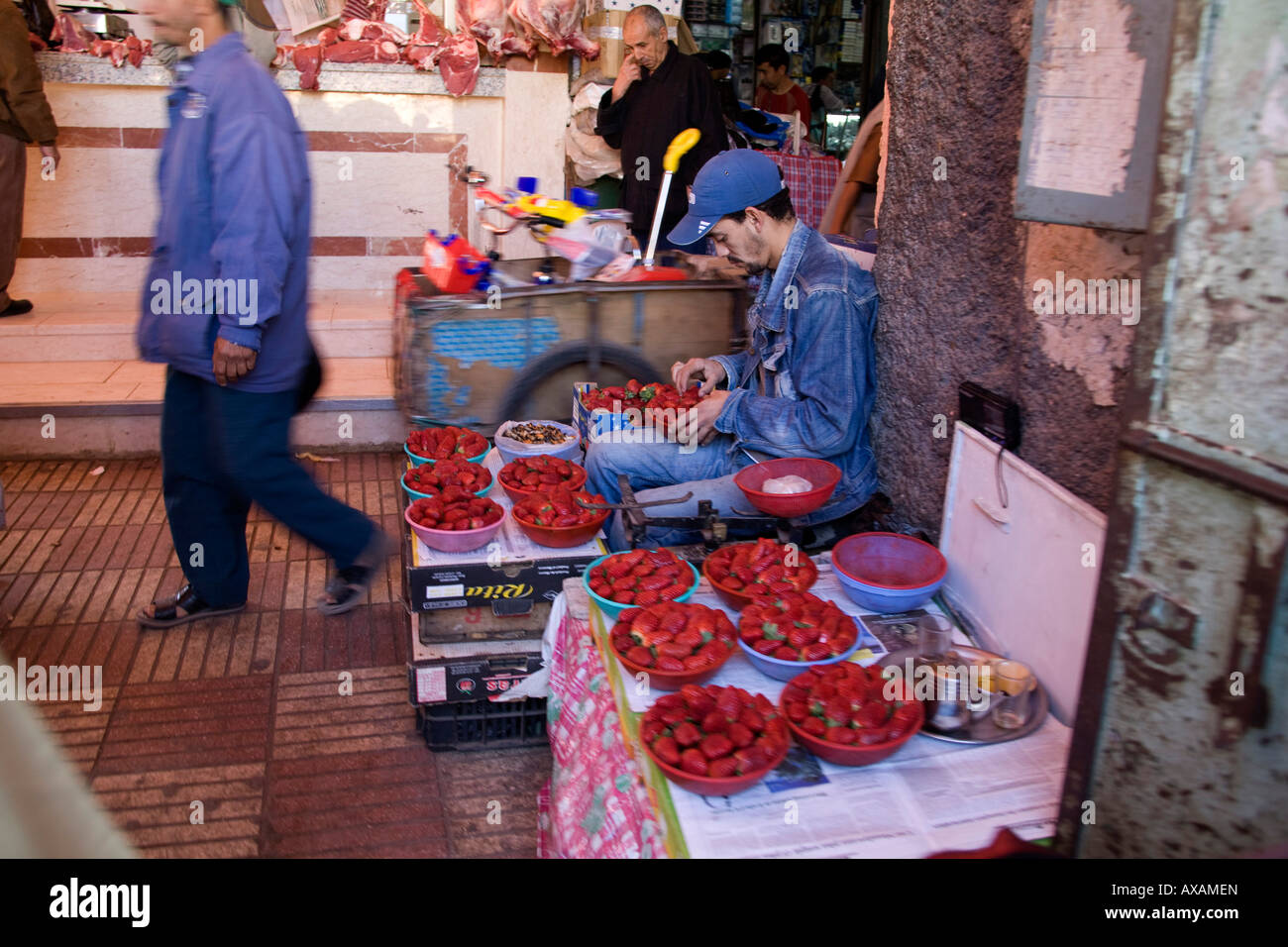 Agadir market morocco north west hi-res stock photography and images ...