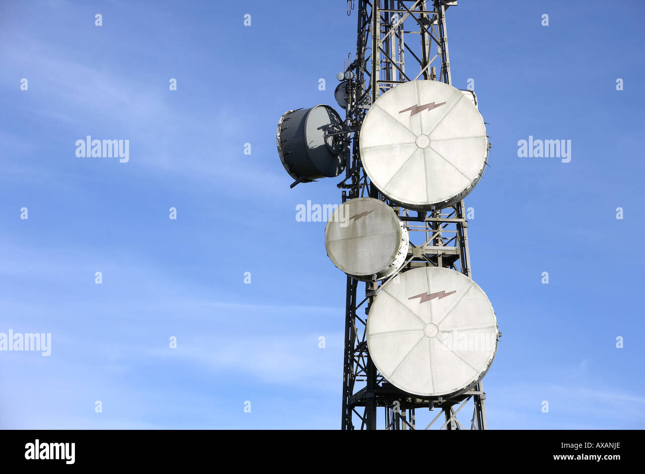 Telecommunication mast Telecommunications relay station near Hull East ...