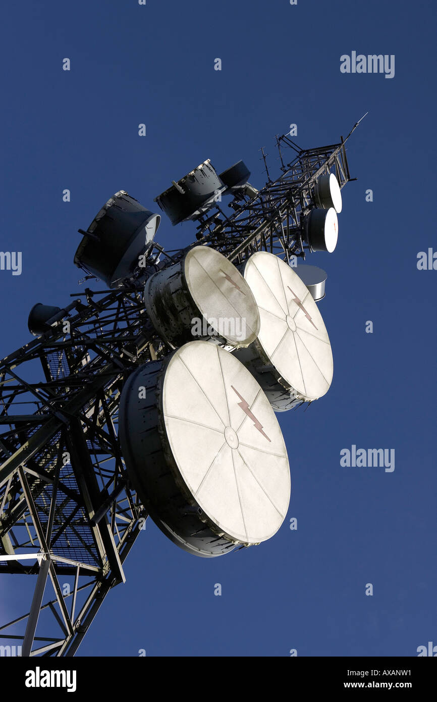 Broadcast relay station antennas hi-res stock photography and images - Alamy
