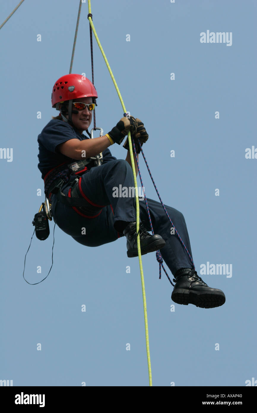 Arial ladder hi-res stock photography and images - Alamy