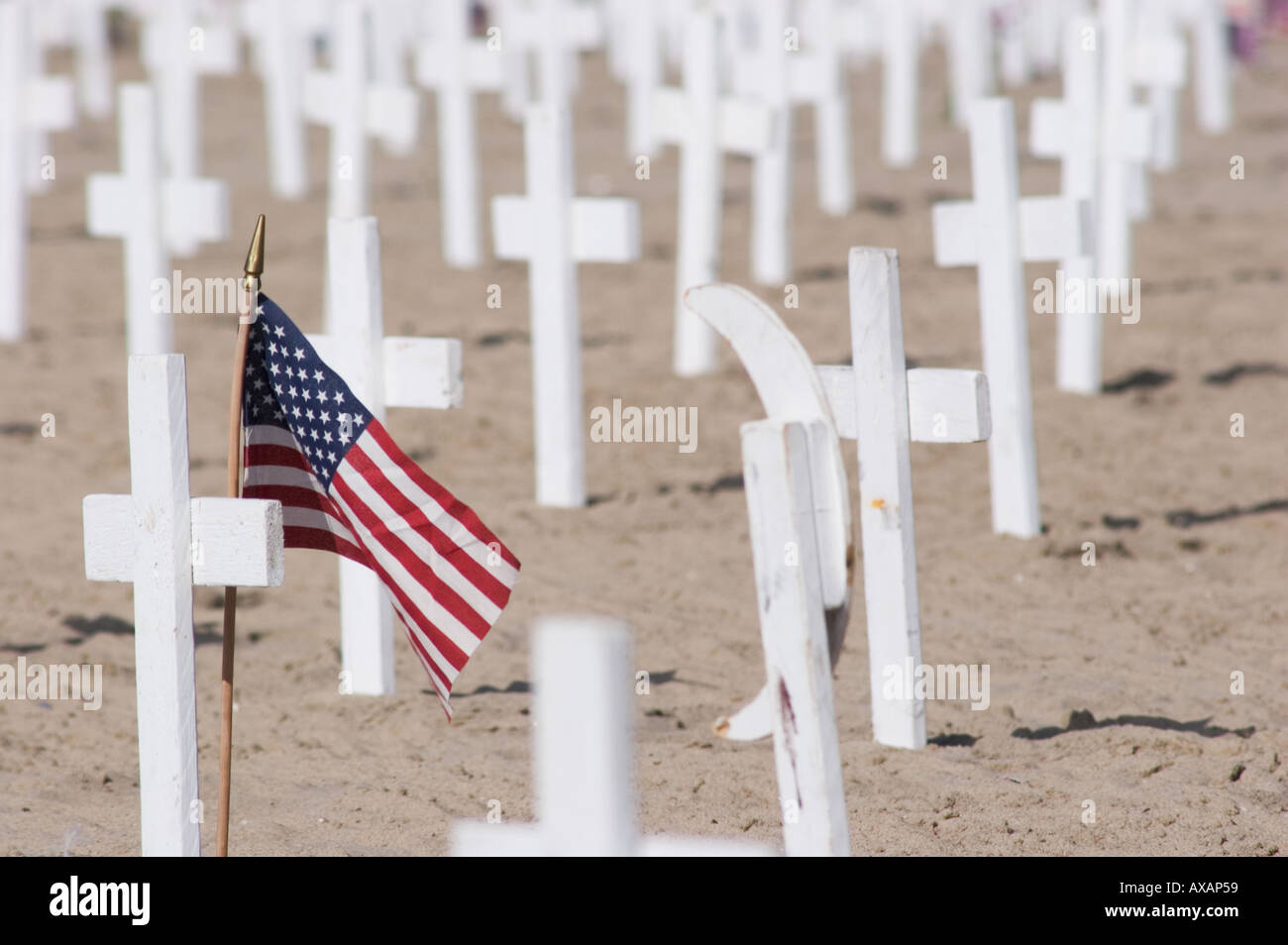 Iraq memorial, California Stock Photo - Alamy