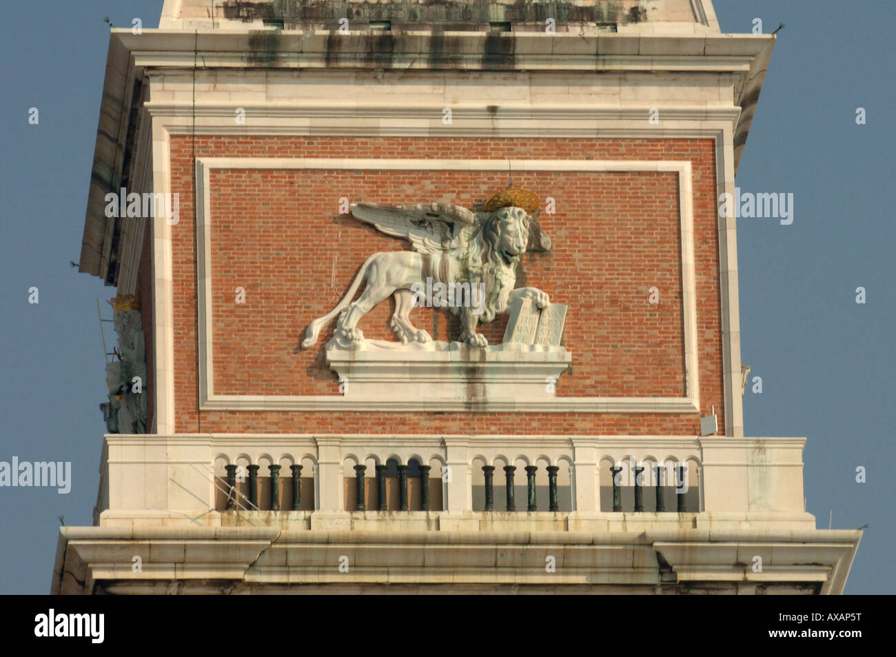Winged Lion of St Mark at St Mark s Square Venice Italy Stock Photo - Alamy