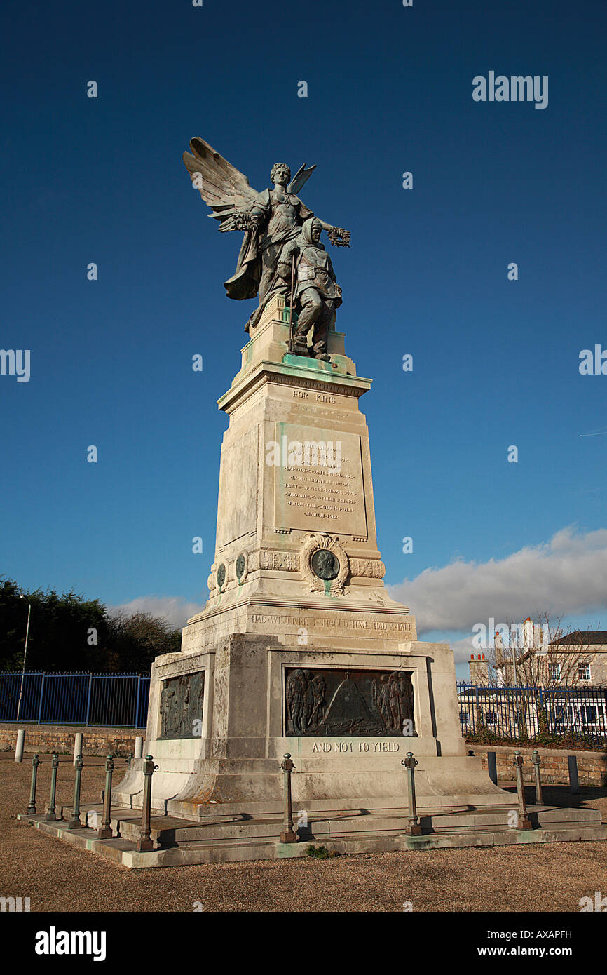 Scott memorial plymouth hi-res stock photography and images - Alamy