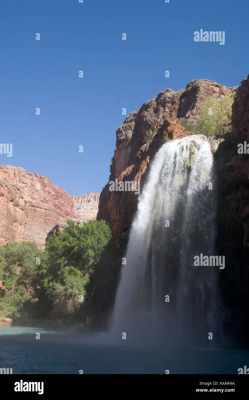 havasu falls arizona Stock Photo - Alamy