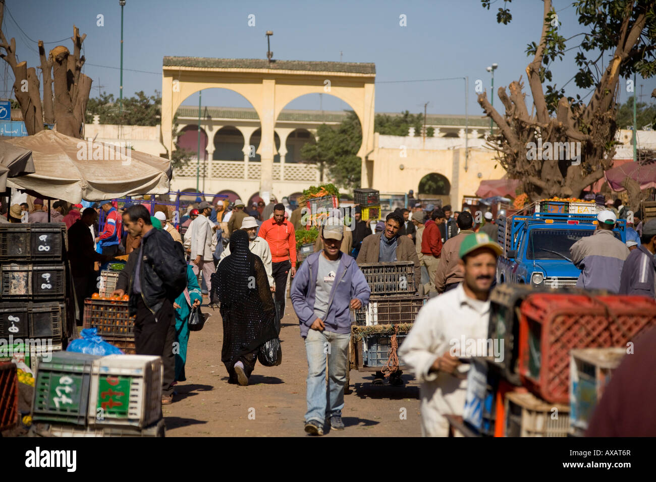 Agadir market morocco west africa hi-res stock photography and images ...