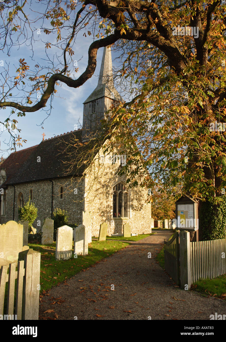St Peter and St Paul Black Notley Essex Stock Photo - Alamy