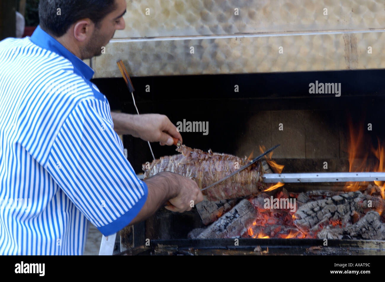 Shawarma stall hi-res stock photography and images - Alamy