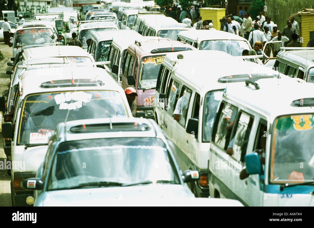 Cars in traffic jam, transport car Stock Photo - Alamy