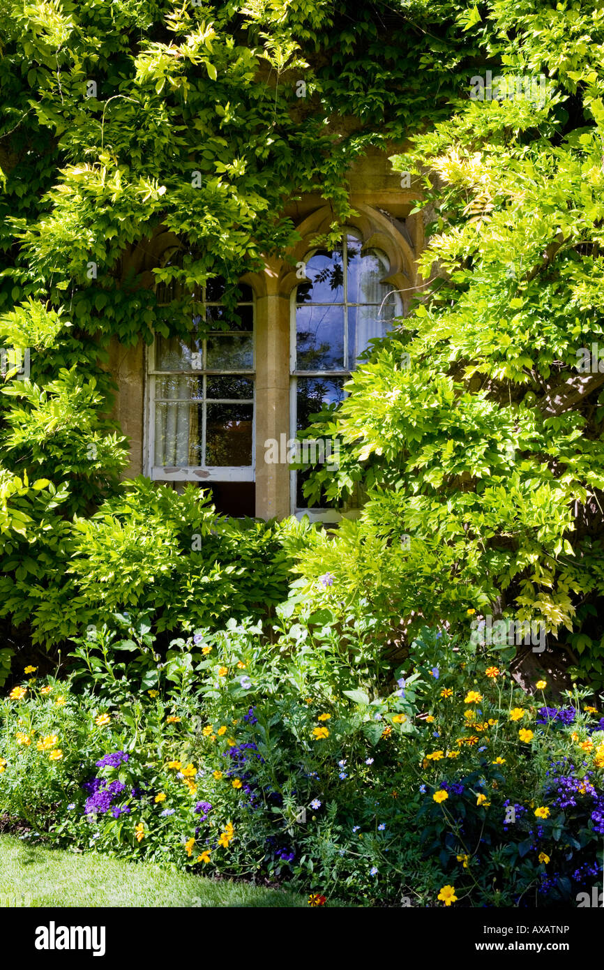 Worcester College Garden, Oxford University, England, UK Stock Photo ...