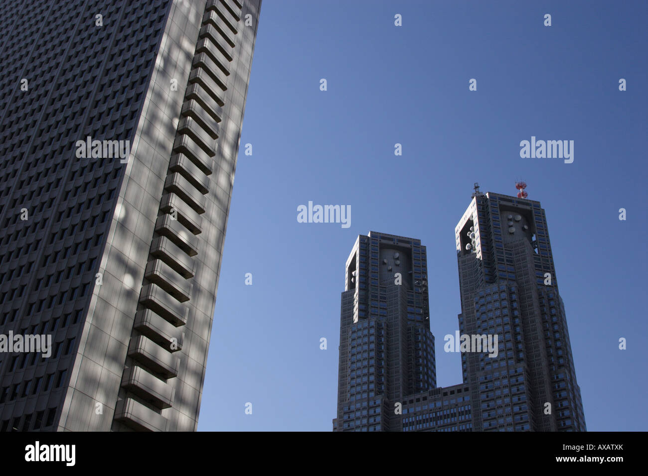 Tokyo Metropolitan Government Tower in Shinjuku, Tokyo, Japan Stock ...