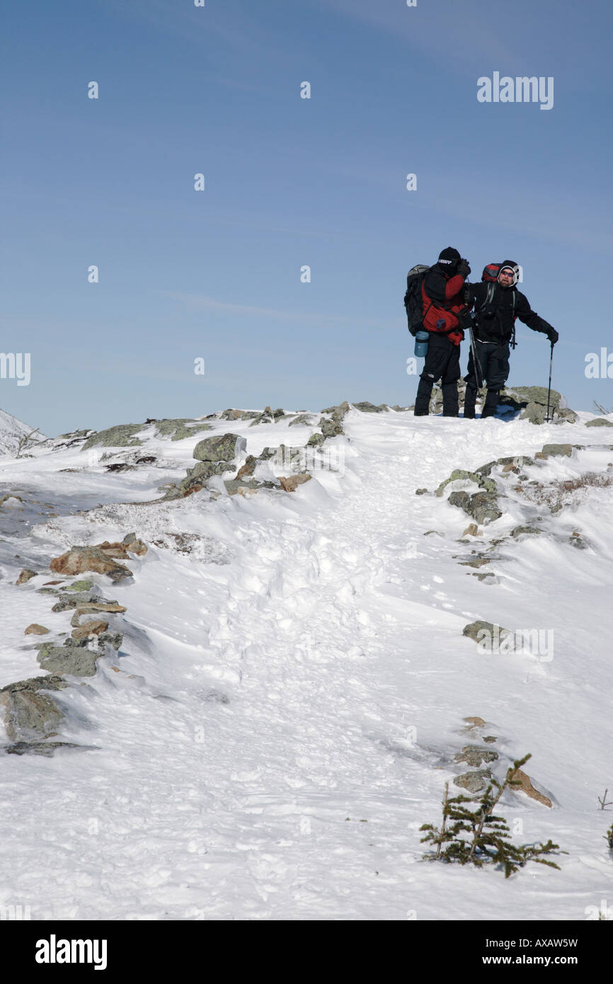 Appalachian Trail- Franconia Ridge during the winter months Located in ...