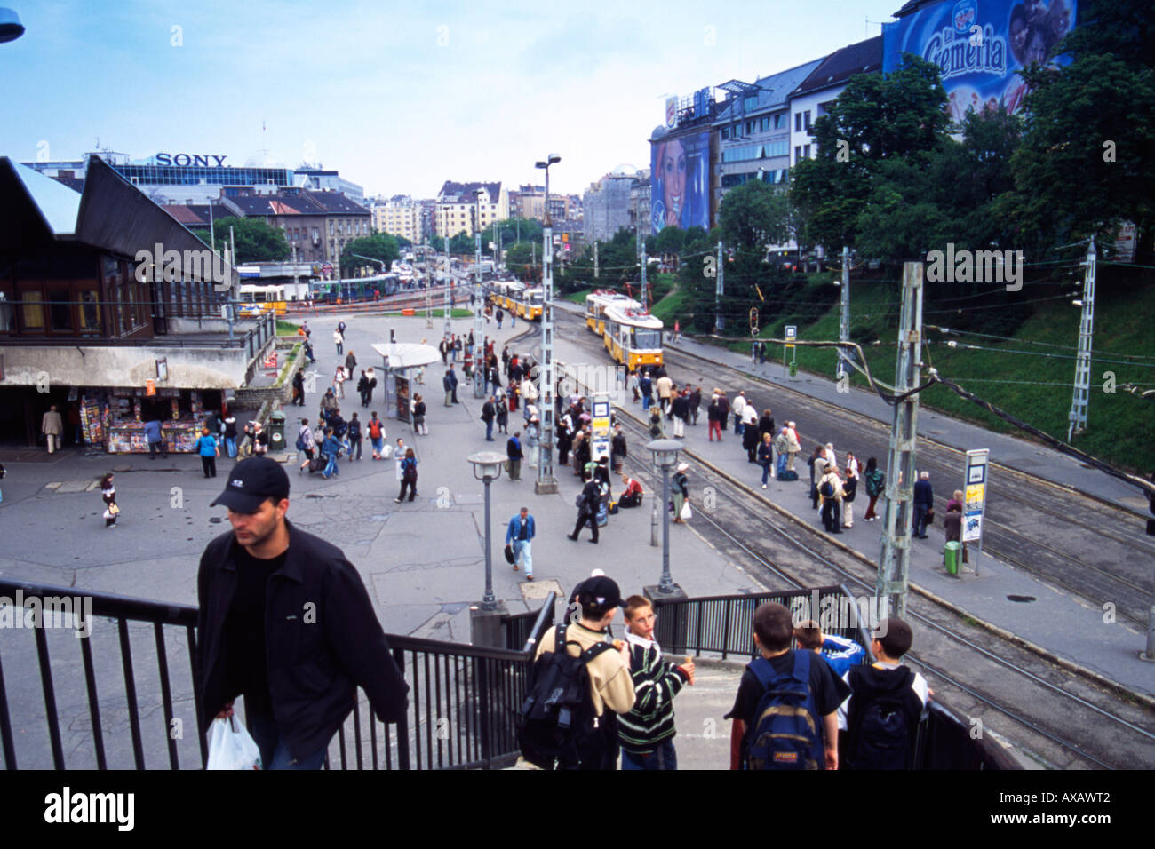 Moszkva Ter Budapest Stock Photo - Alamy