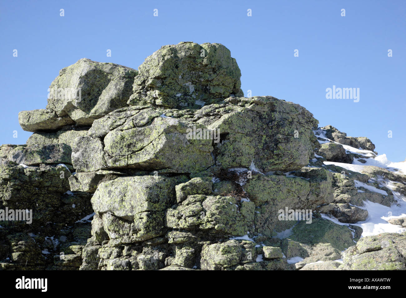 Appalachian Trail- Franconia Ridge during the winter months Located in ...