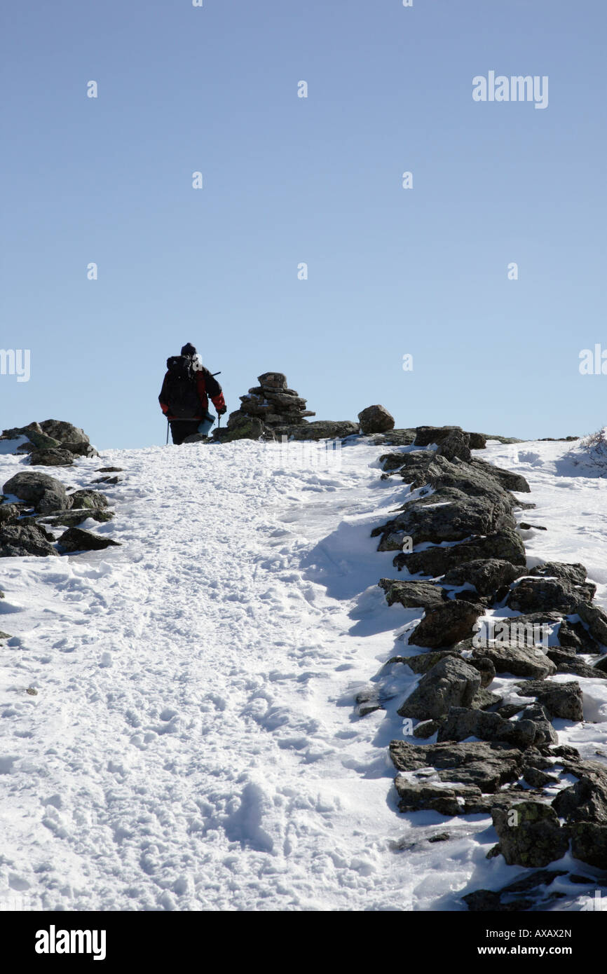 Appalachian Trail- Franconia Ridge during the winter months Located in ...