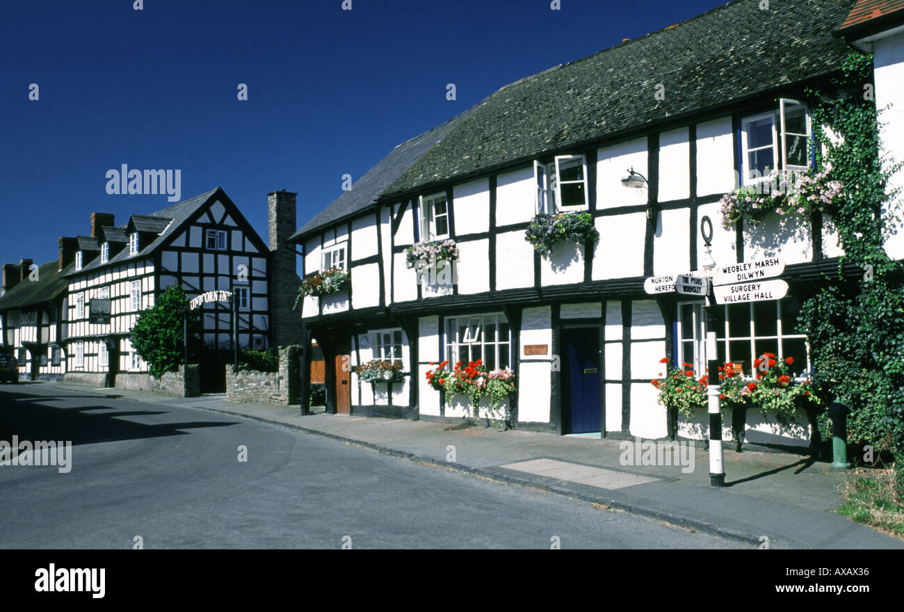 WEOBLEY. HEREFORDSHIRE. ENGLAND. UK Stock Photo - Alamy