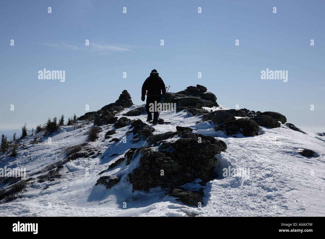 Appalachian Trail- Franconia Ridge during the winter months Located in ...