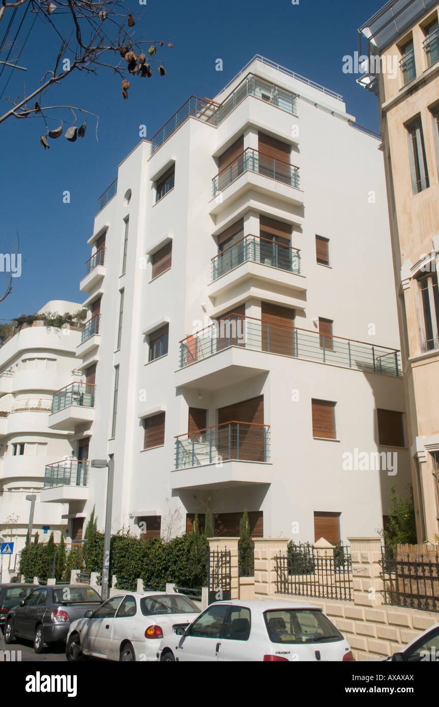 Israel Tel Aviv renovated Bauhaus style building at 20 Yokhanan ...