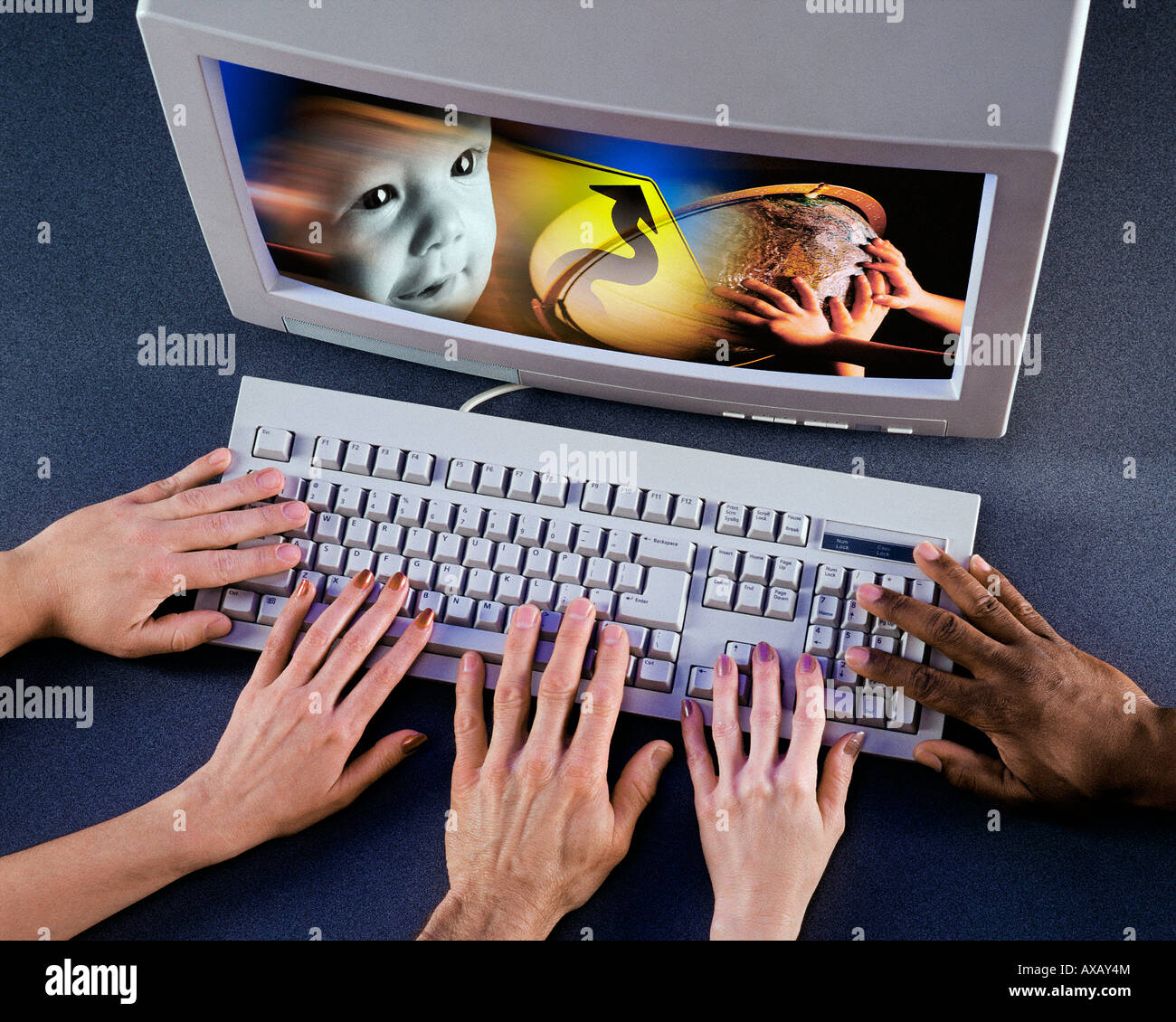 Equal access to technology Stock Photo - Alamy