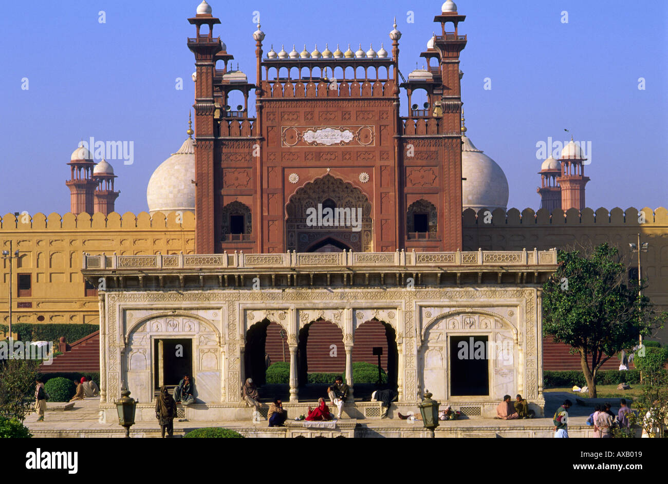 Pakistan Lahore Badshahi Mosque Stock Photo - Alamy
