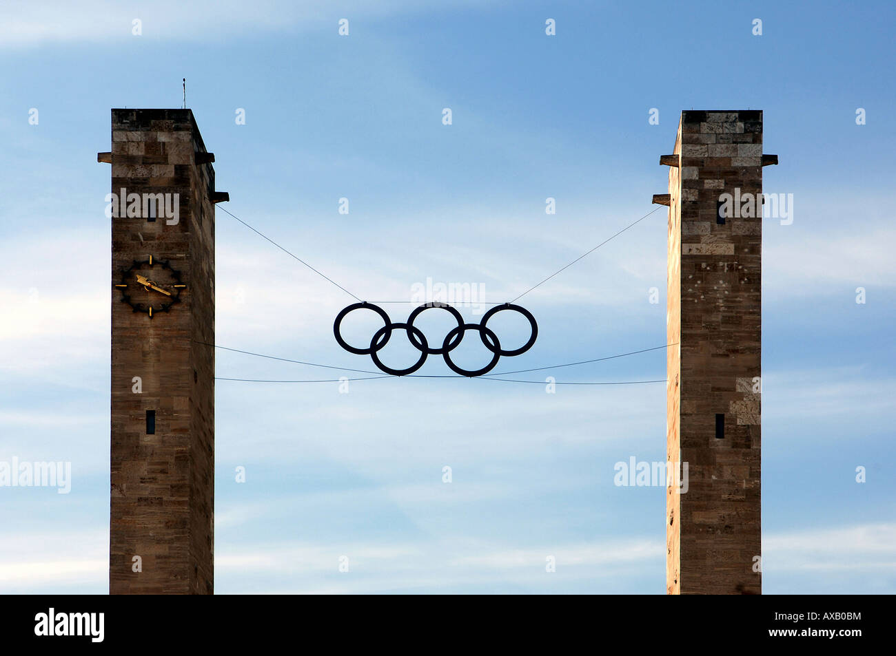 Entrance to the Olympic Pool in Berlin, Germany Stock Photo - Alamy