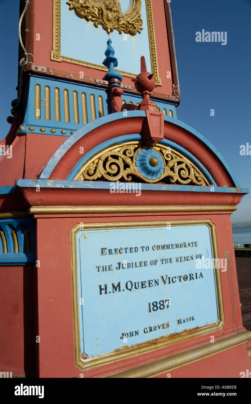 Weymouth Jubilee Clock Stock Photo - Alamy