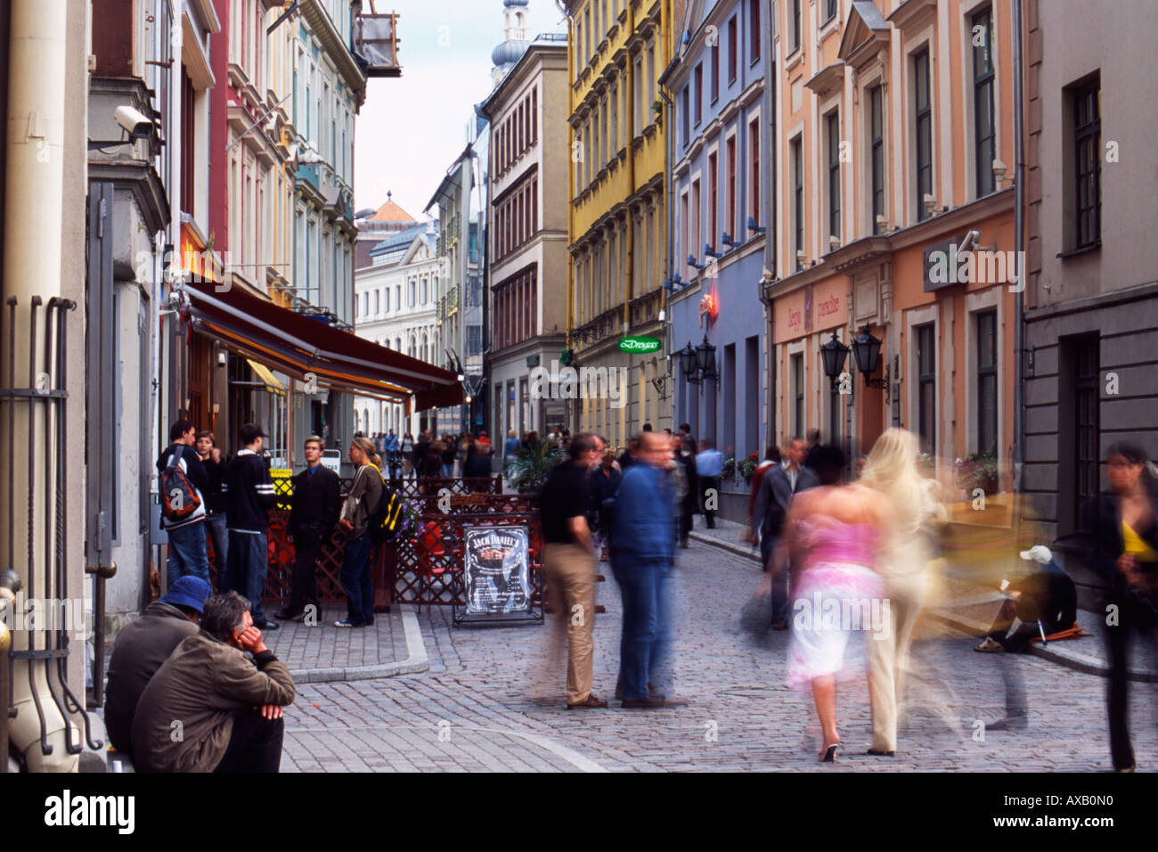Kalku Iela Riga Latvia Stock Photo - Alamy