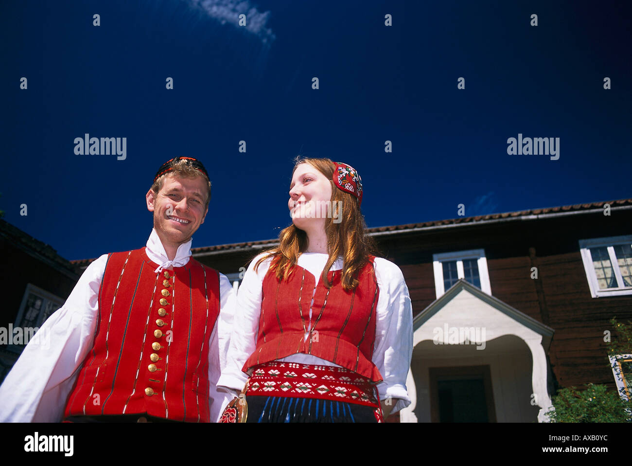 Costumed guides, Skansen, Stockholm, Sweden Stock Photo - Alamy