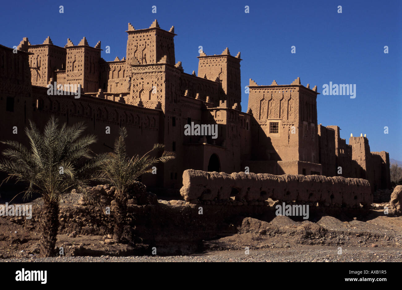 Kasbah Ben Moro, Skoura, Dades Valley Morocco Stock Photo - Alamy
