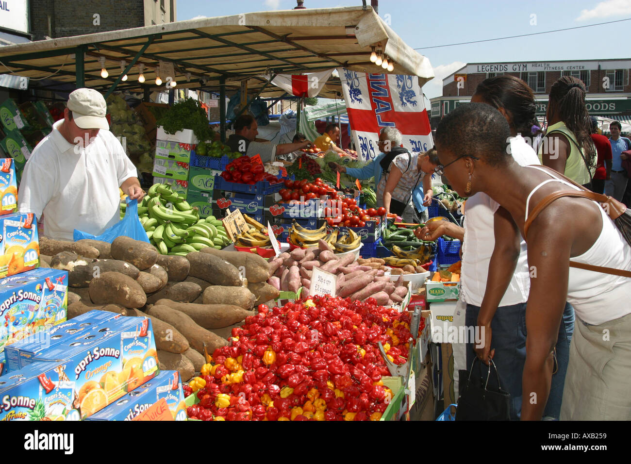 Ridley Road Street Market Dalston Hackney East London GB UK Stock Photo ...