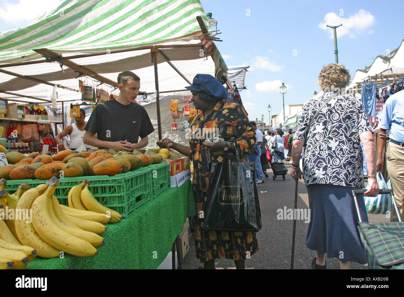 Ridley road market dalston hackney hi-res stock photography and images ...