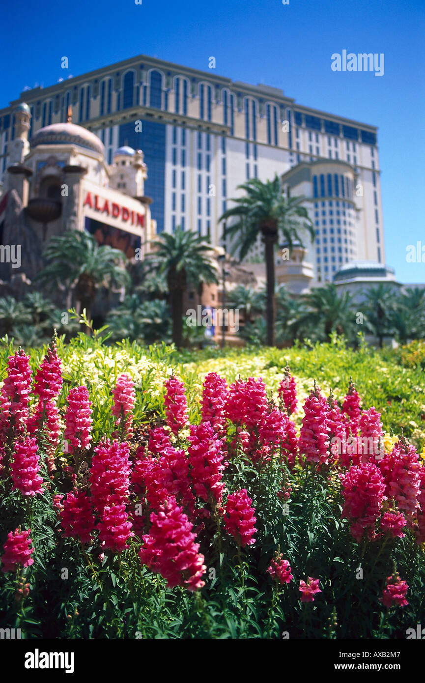 Aladdin Hotel & Casino, Las Vegas Nevada, USA Stock Photo - Alamy