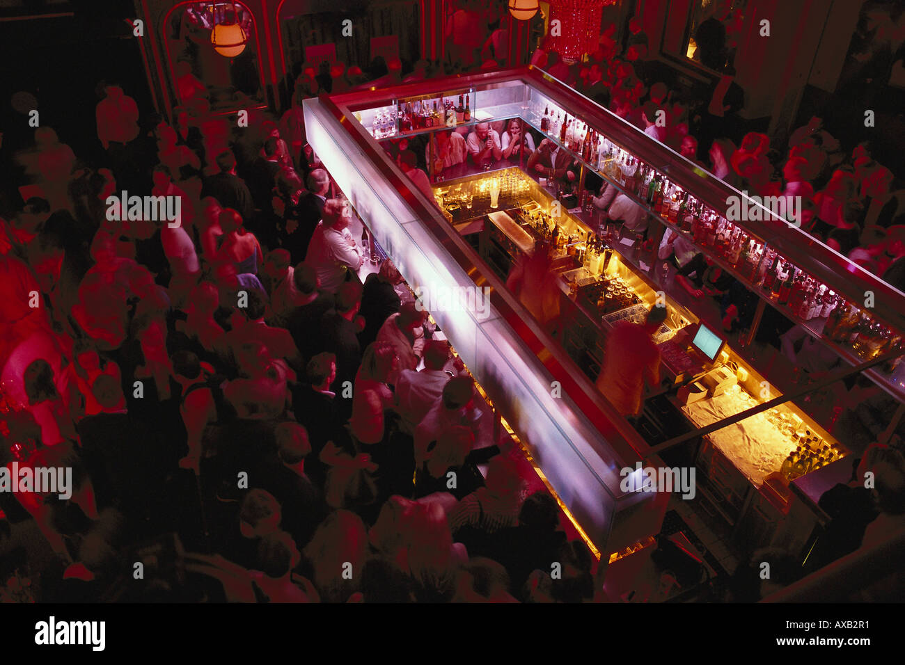 Discotheque and bar at night, Stockholm, Sweden Stock Photo - Alamy