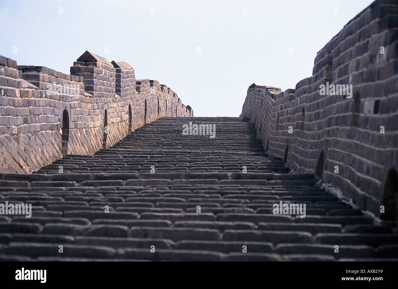 Detail of the Great Wall of China, Simitai, China, Asia Stock Photo - Alamy