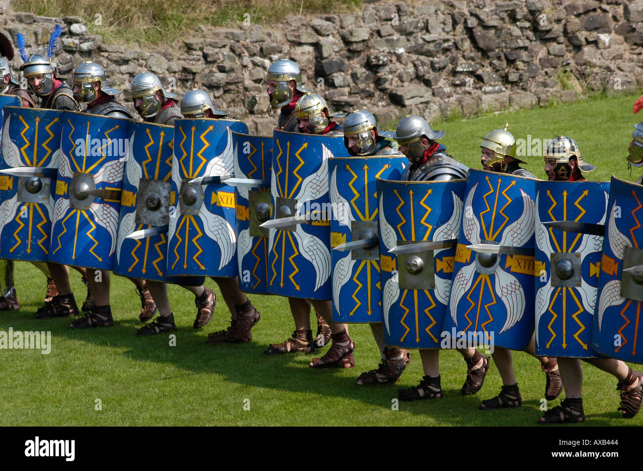 Roman reenactment family hi-res stock photography and images - Alamy