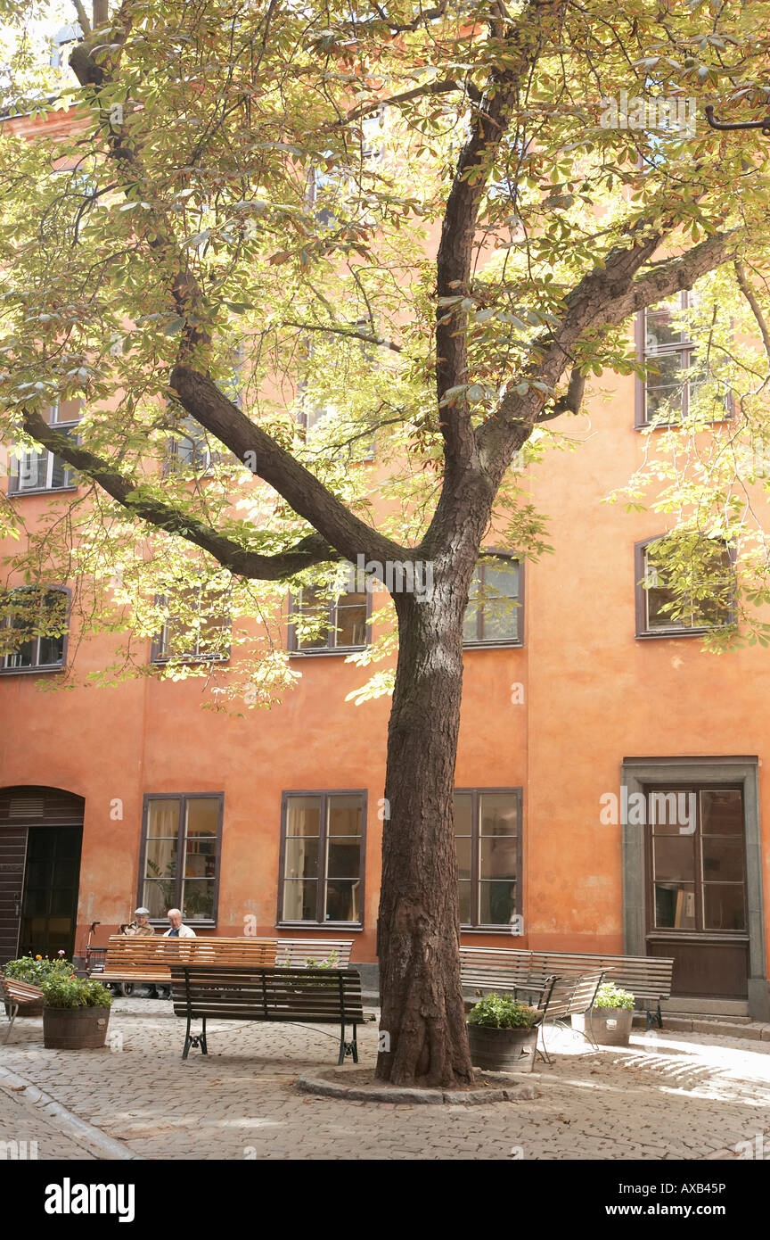 Branda Tomten Gamla Stan Stockholm Sweden Stock Photo - Alamy