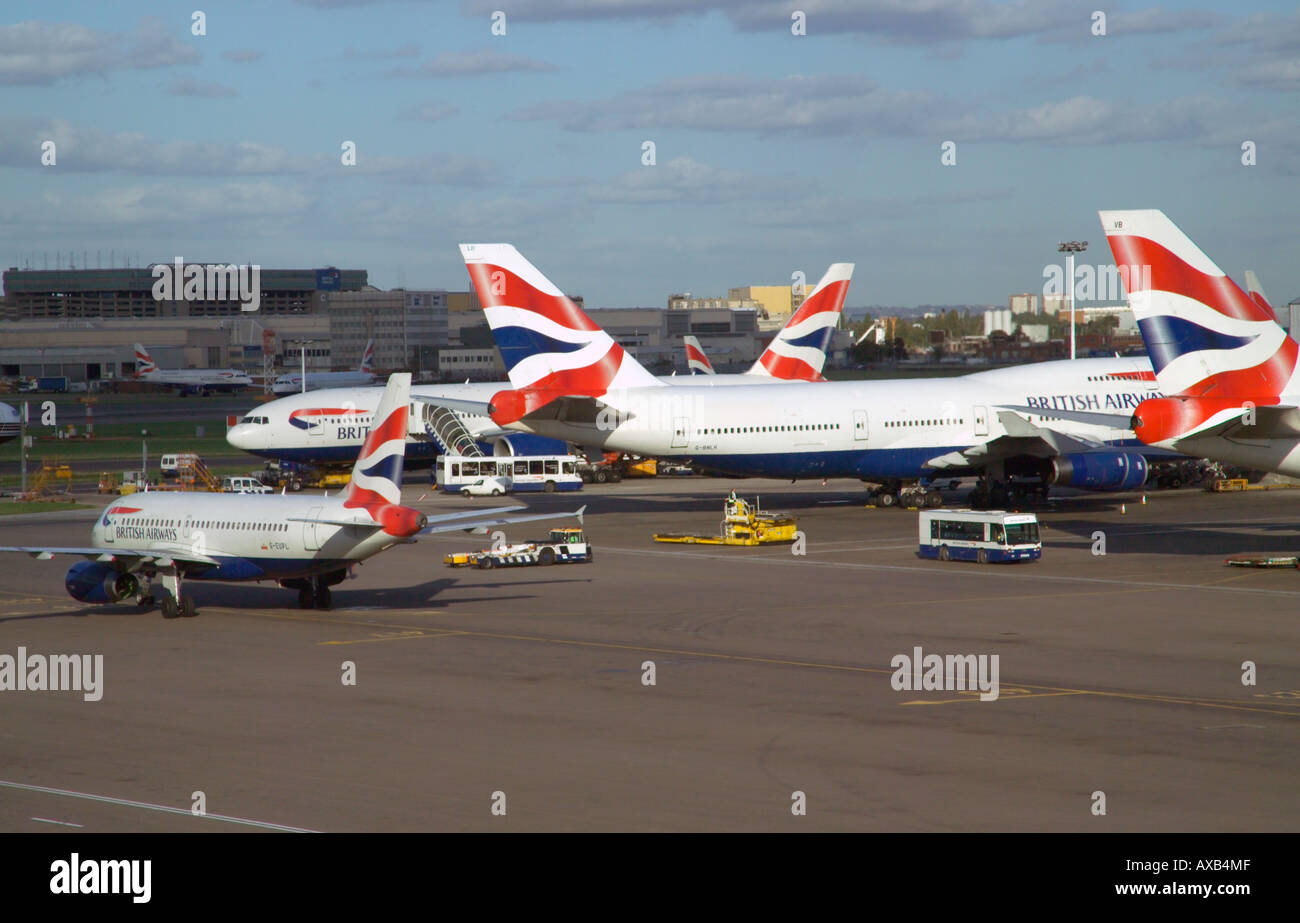 British Airways planes Stock Photo - Alamy