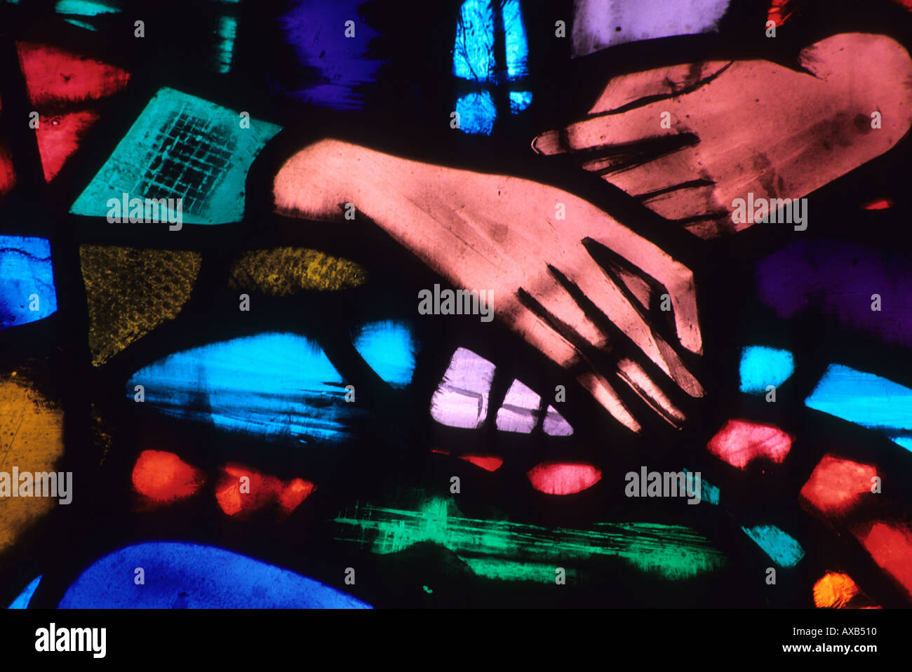 Woman stained glass hi-res stock photography and images - Alamy