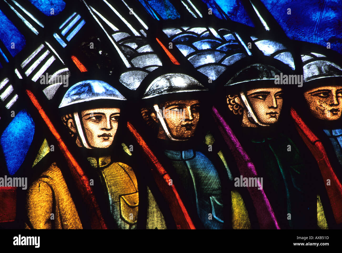 Military stained glass hi-res stock photography and images - Alamy