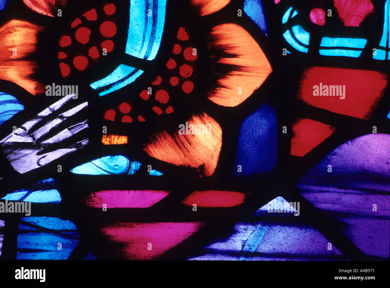 Rose stained glass windows hi-res stock photography and images - Alamy