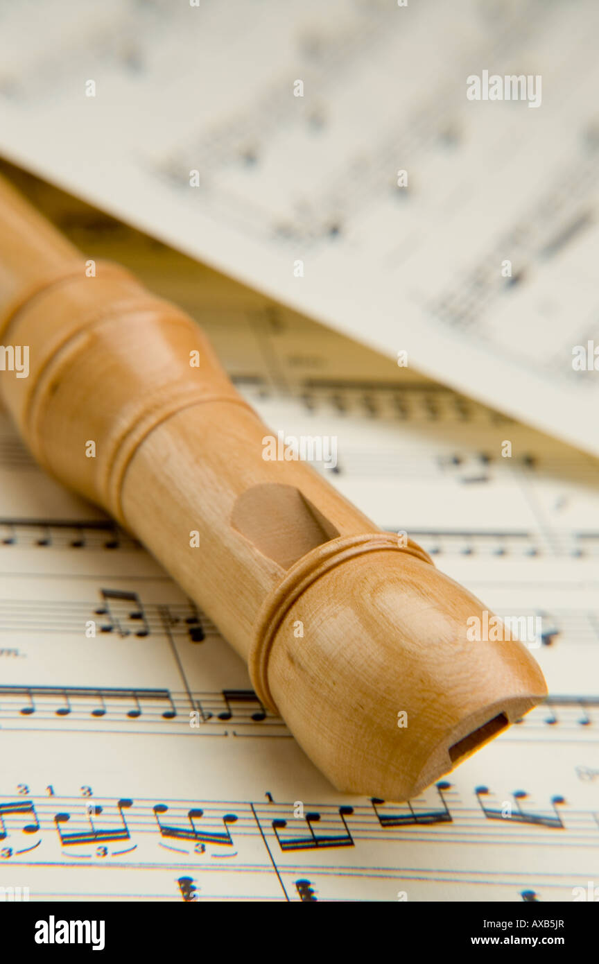 Recorder instrument hi-res stock photography and images - Alamy