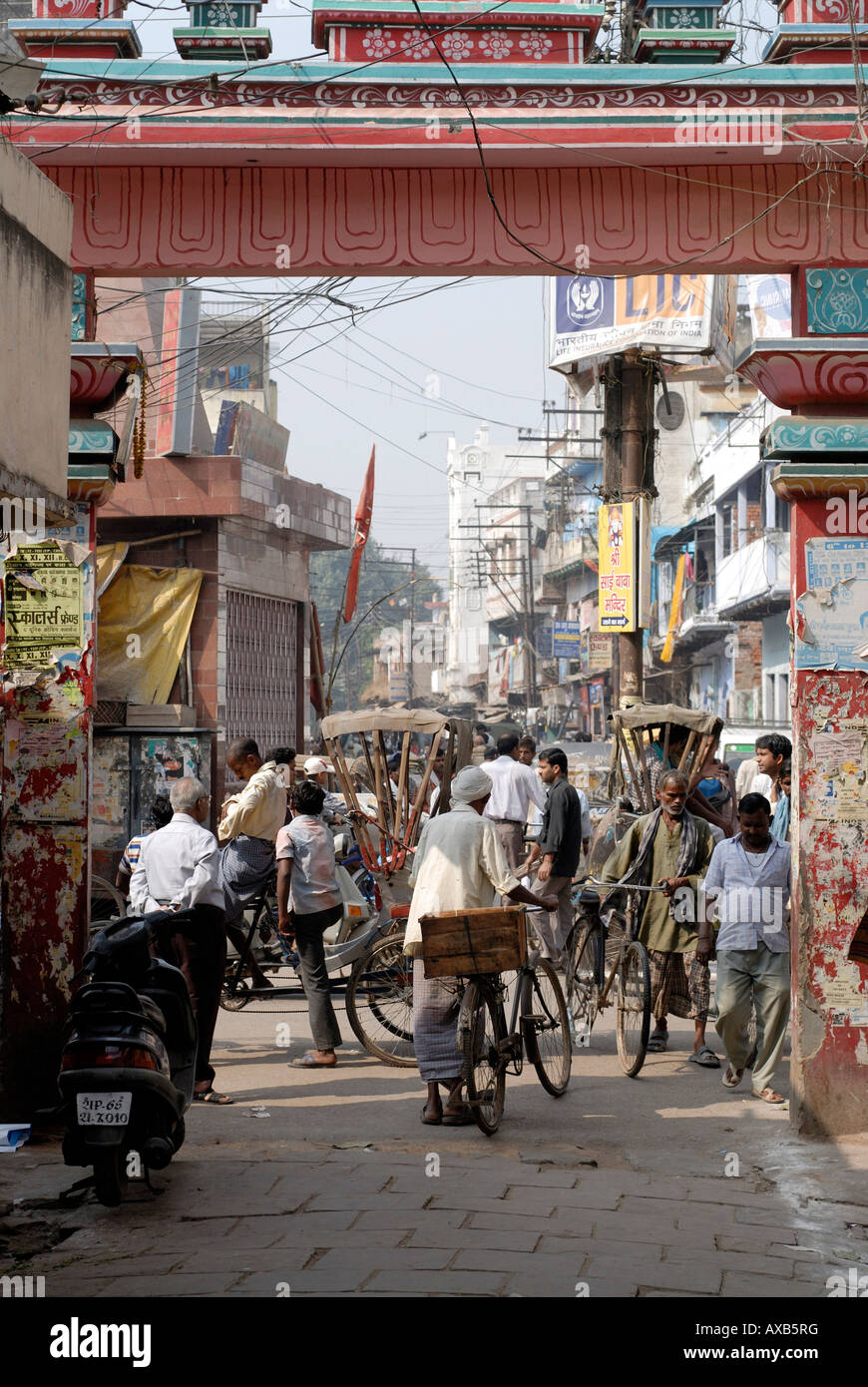 Busy Street Varanasi High Resolution Stock Photography and Images - Alamy