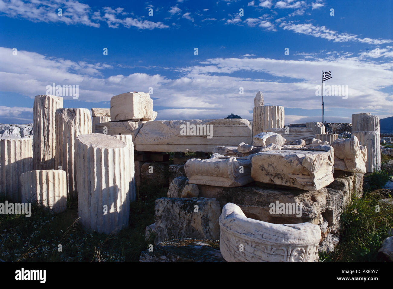 The ruins of Acropolis, Athens, Greece Stock Photo - Alamy
