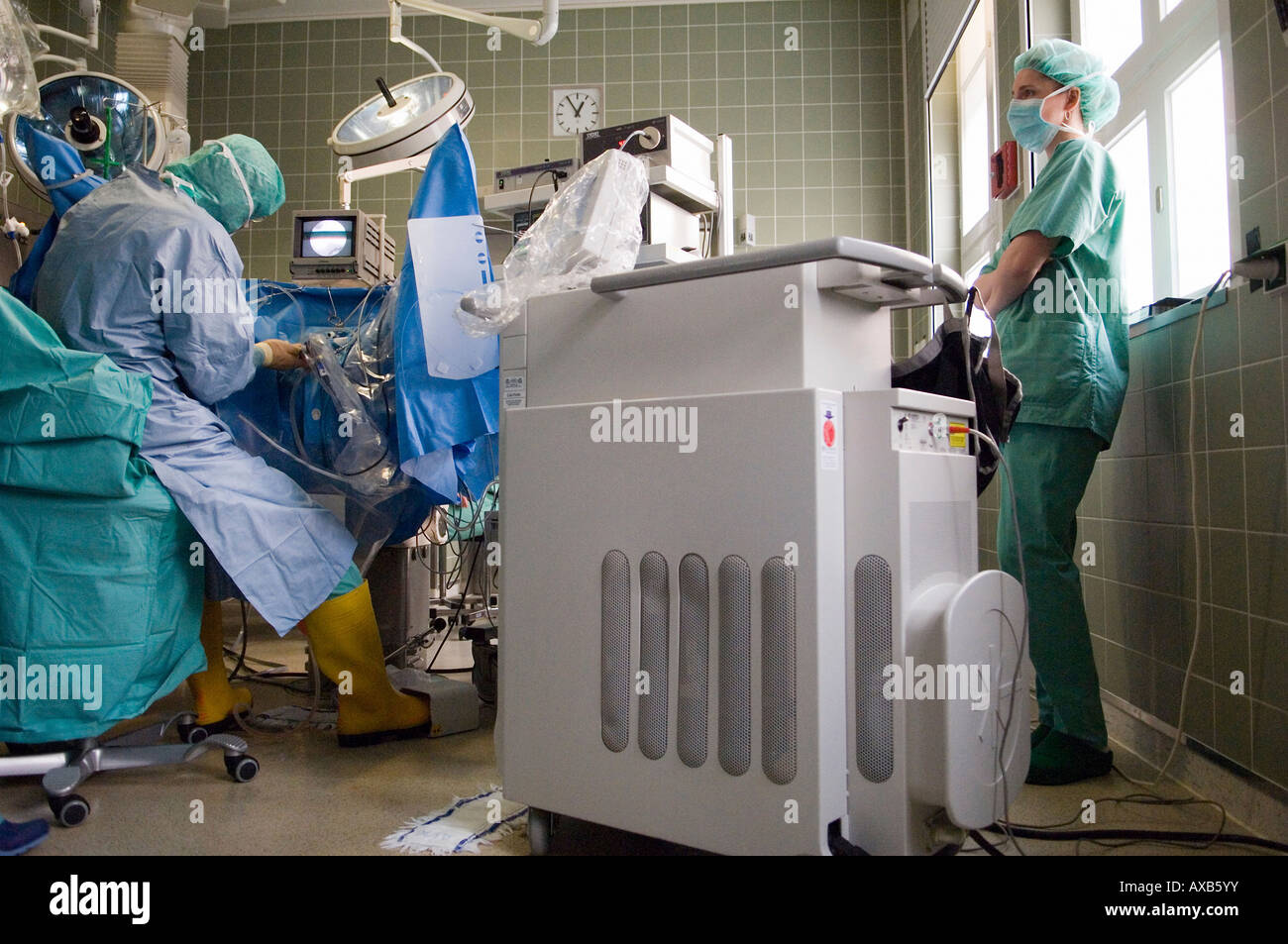 Laser operation of the prostate, Berlin, Germany Stock Photo - Alamy